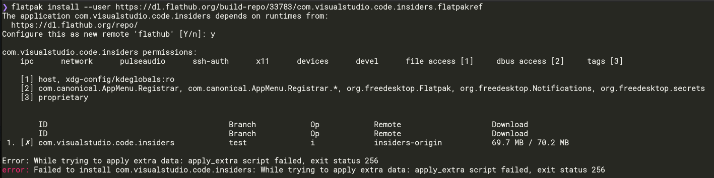 Error: While trying to apply extra data: apply_extra script failed, exit status 256 · Issue #198 ...