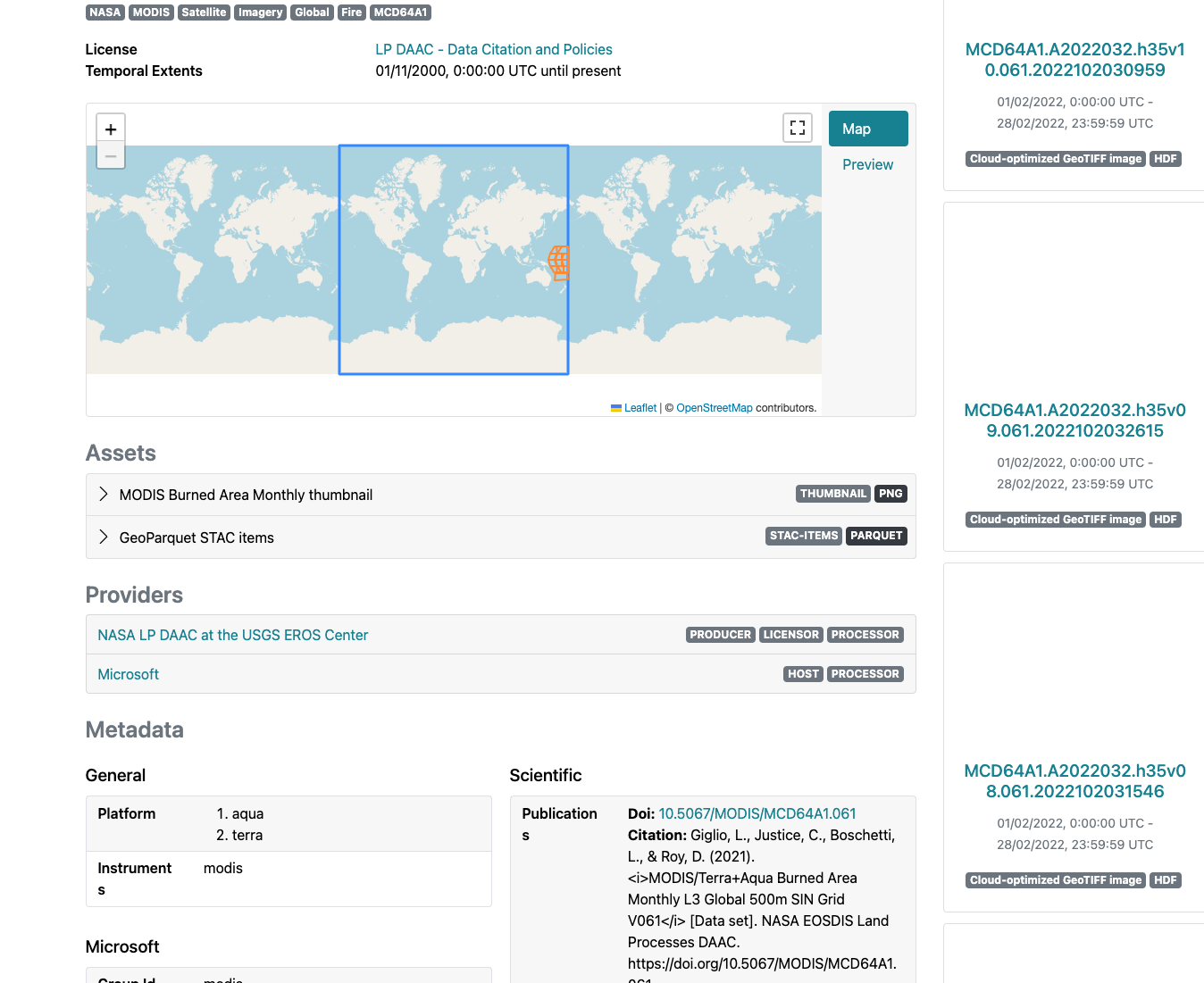 Include Data Provider In Stac Records · Issue 127 · Nasa Impactveda Backend · Github