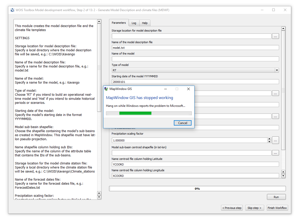 MapWindow not starting · Issue #15 · GlobWetlandAfrica/installer · GitHub