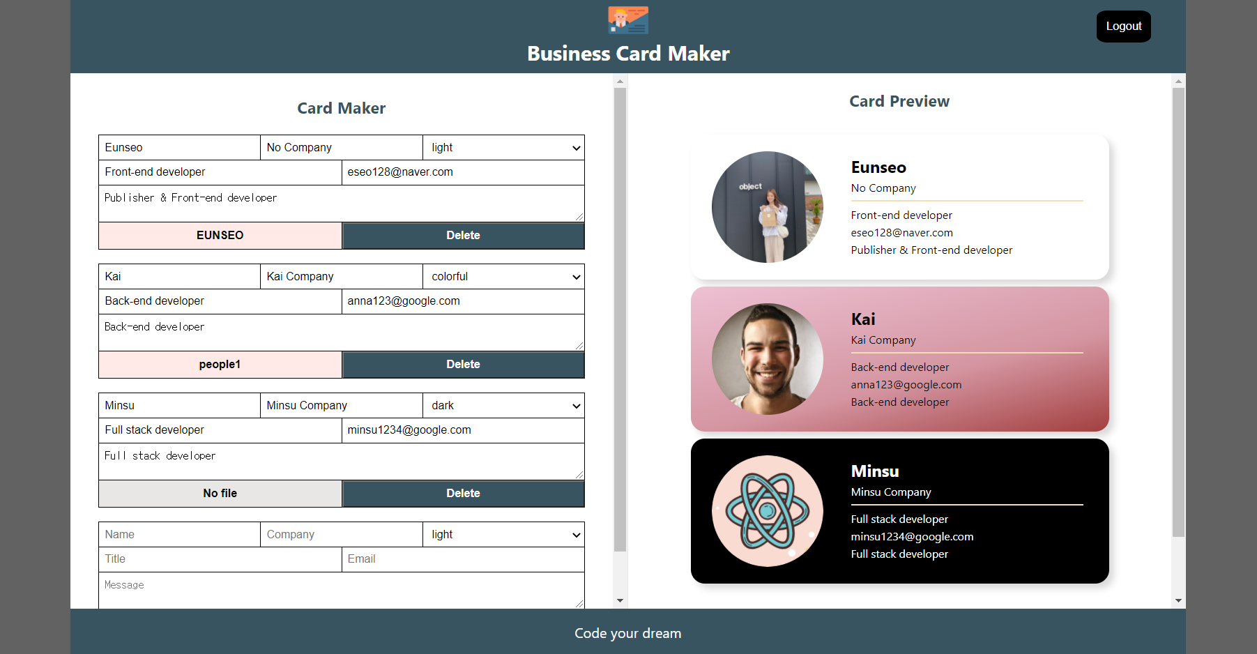 GitHub - eseo128/card-maker: carde-maker with react, firebase