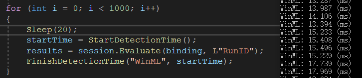 Time Consuming Issues Of Winml When Running Onnx Inference Continuously