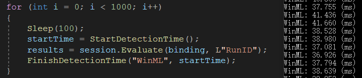 Time-consuming issues of WinML When running onnx inference continuously · Issue #331 · microsoft ...