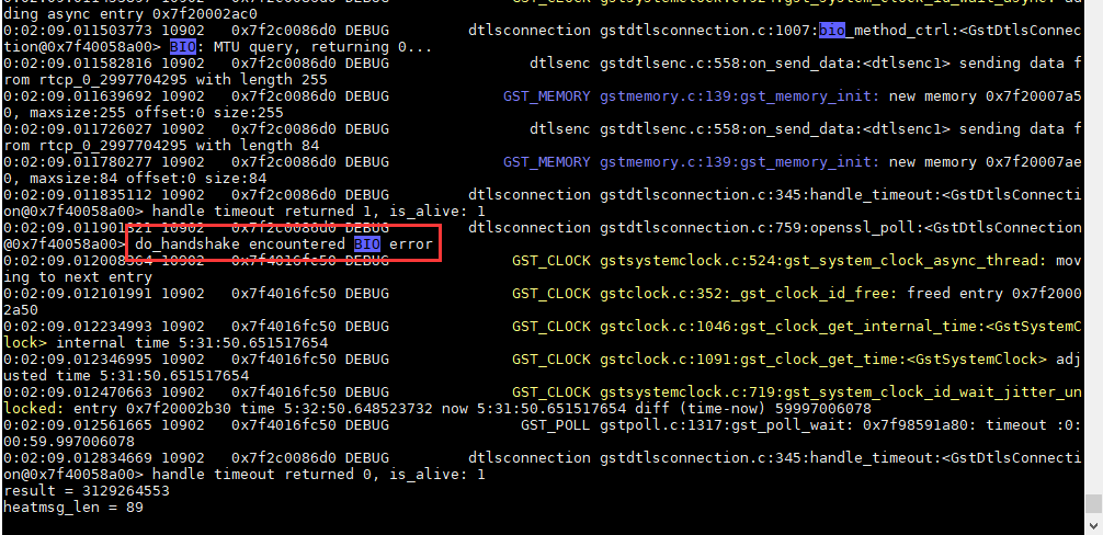 When webrtc sends a real-time stream to the browser, the real-time stream is disconnected ...