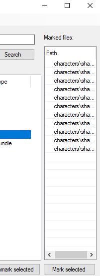 Custom sized "Marked files:" area in asset browser · Issue #112 · WolvenKit/WolvenKit · GitHub
