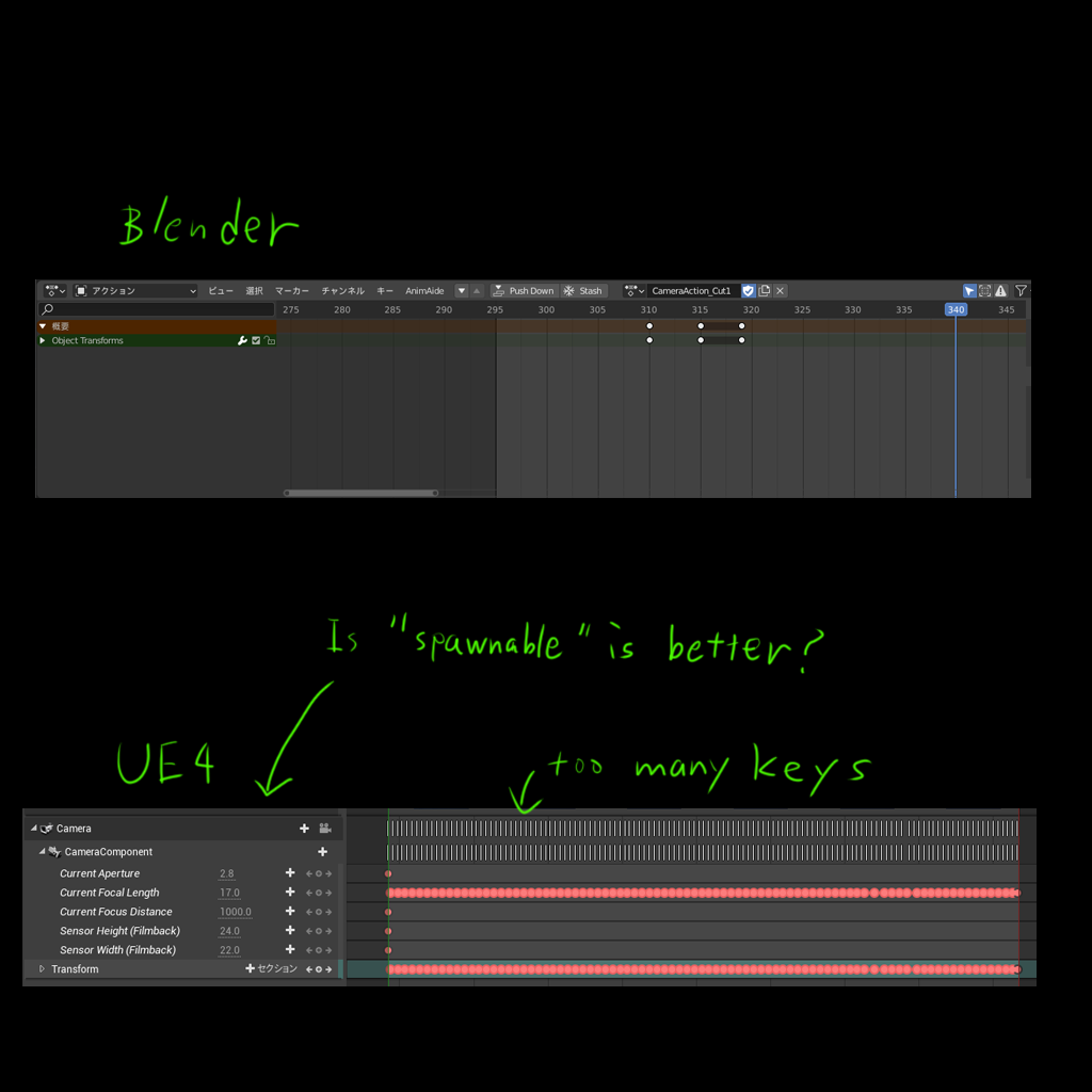 FeatureRequest : About Importing Camera · Issue #87 · xavier150/Blender-For-UnrealEngine-Addons ...