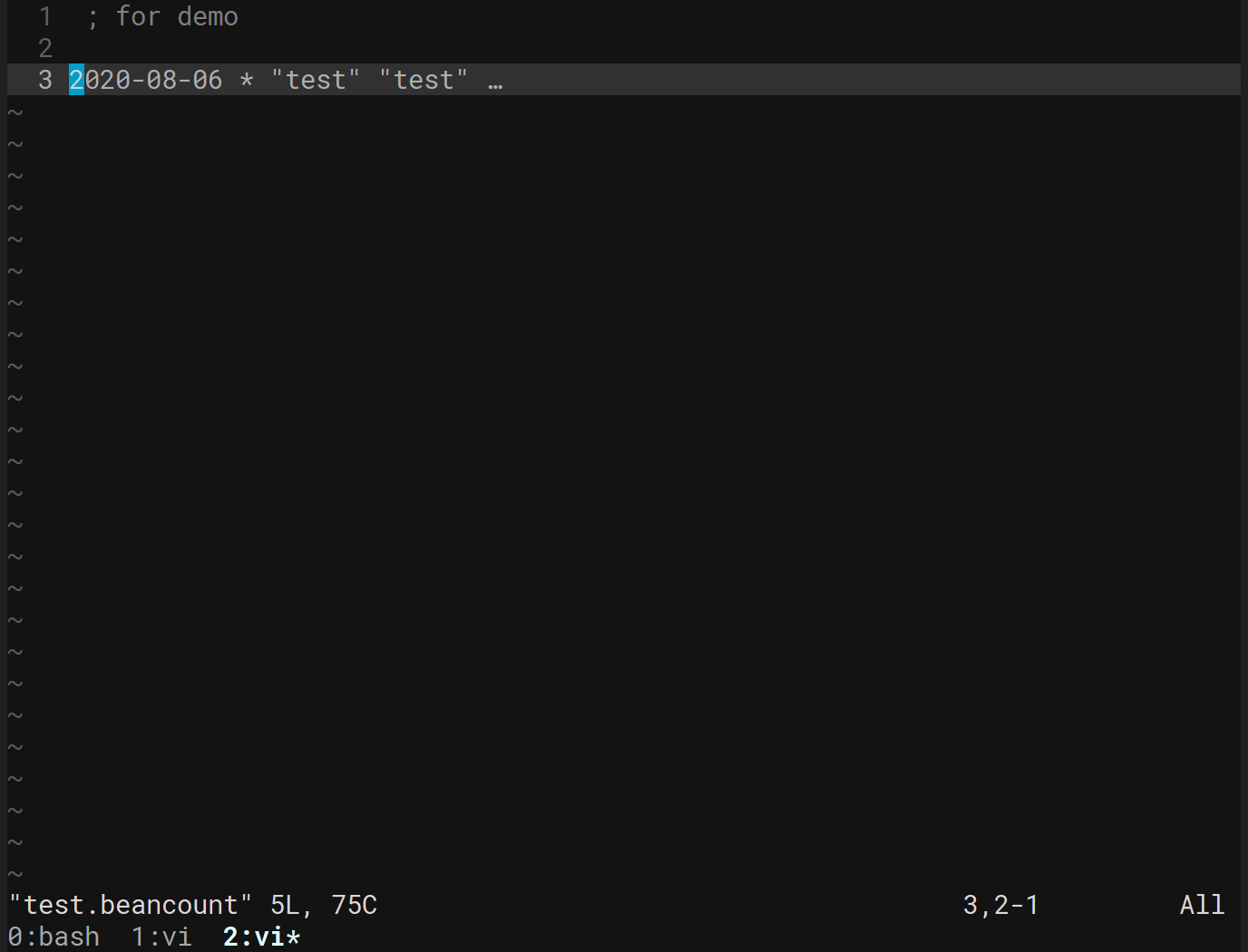 Is there a way to unfolding all items for beancount files? · Issue #61 · nathangrigg/vim ...