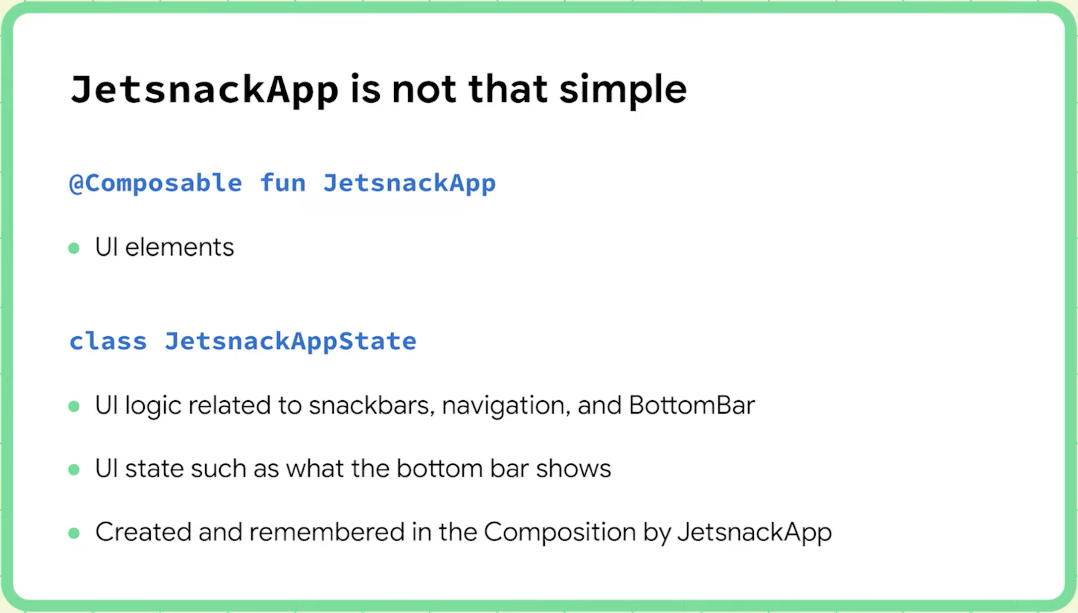 A Compose state of mind: Using Jetpack Compose's automatic state observation · Issue #2 ...