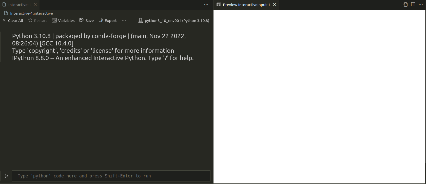 Run Current File in Interactive Window opens a preview instead · Issue #13499 · microsoft/vscode ...