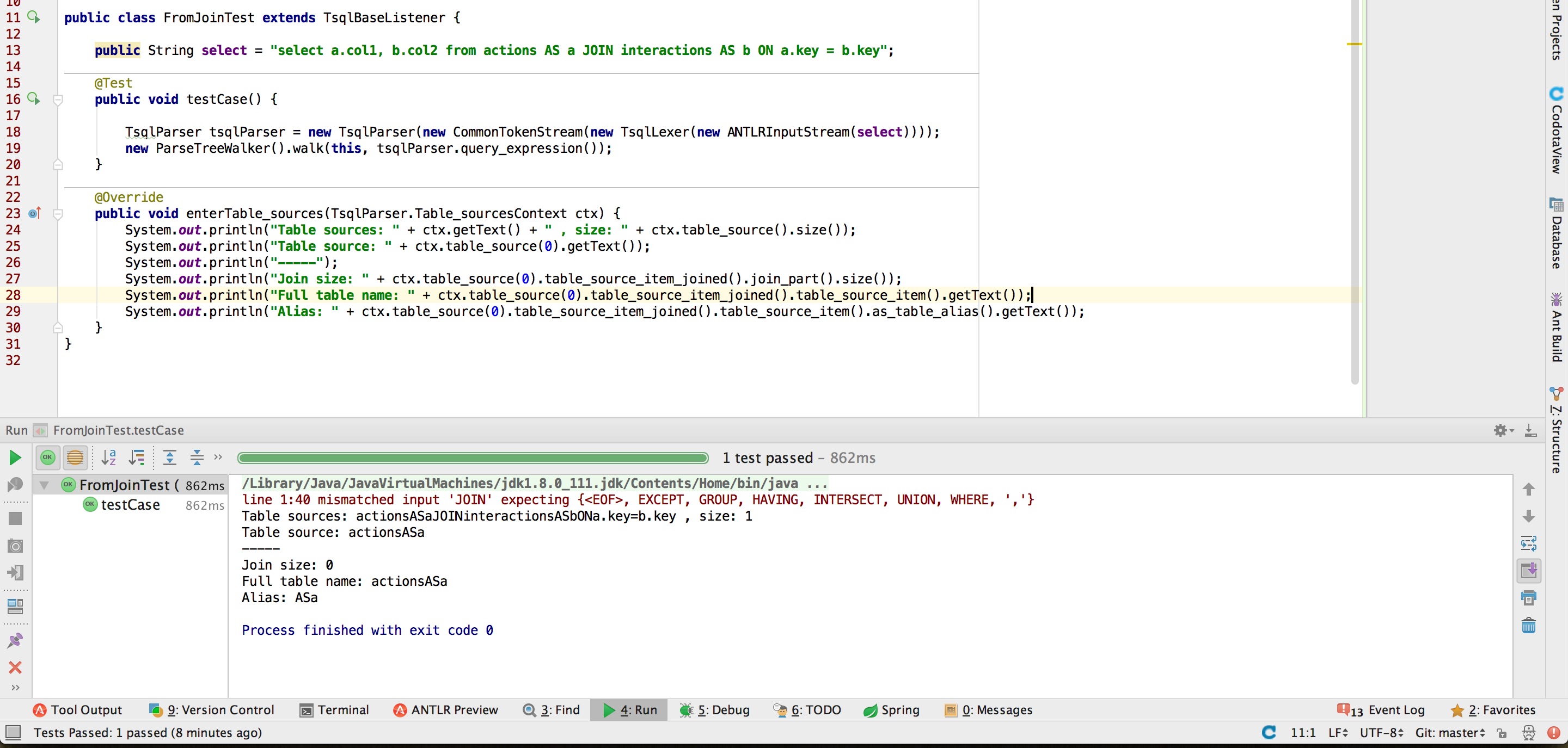Tsql. error during parsing join condition in `table_source` rule · Issue #745 · antlr/grammars ...