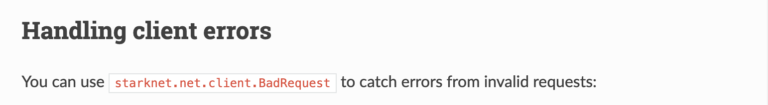Update the docs & migration guide · Issue #252 · software-mansion/starknet.py · GitHub