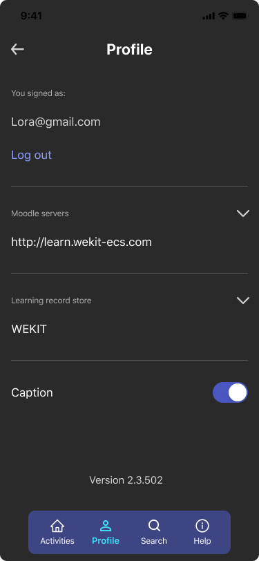 Update Profile screen according to the artist's notes. · Issue #1339 ...