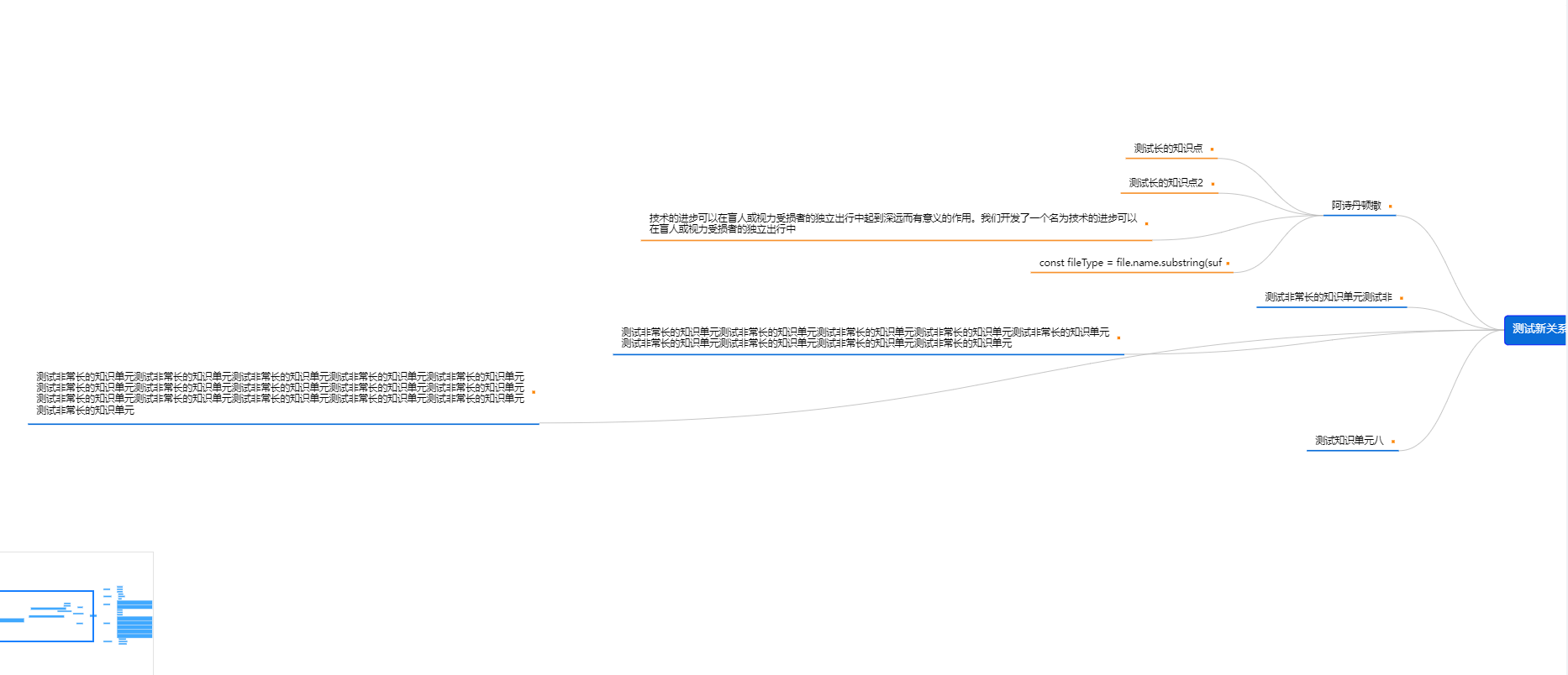 Mindmap 脑图树左右布局时，节点名称太长时，换行之后，连接线部分很长 · Issue #4867 · antvis/G6 · GitHub