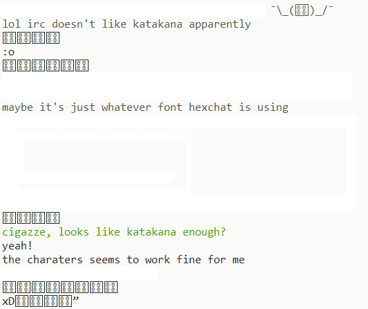 Japanese characters not working at all · Issue #2039 · hexchat/hexchat · GitHub
