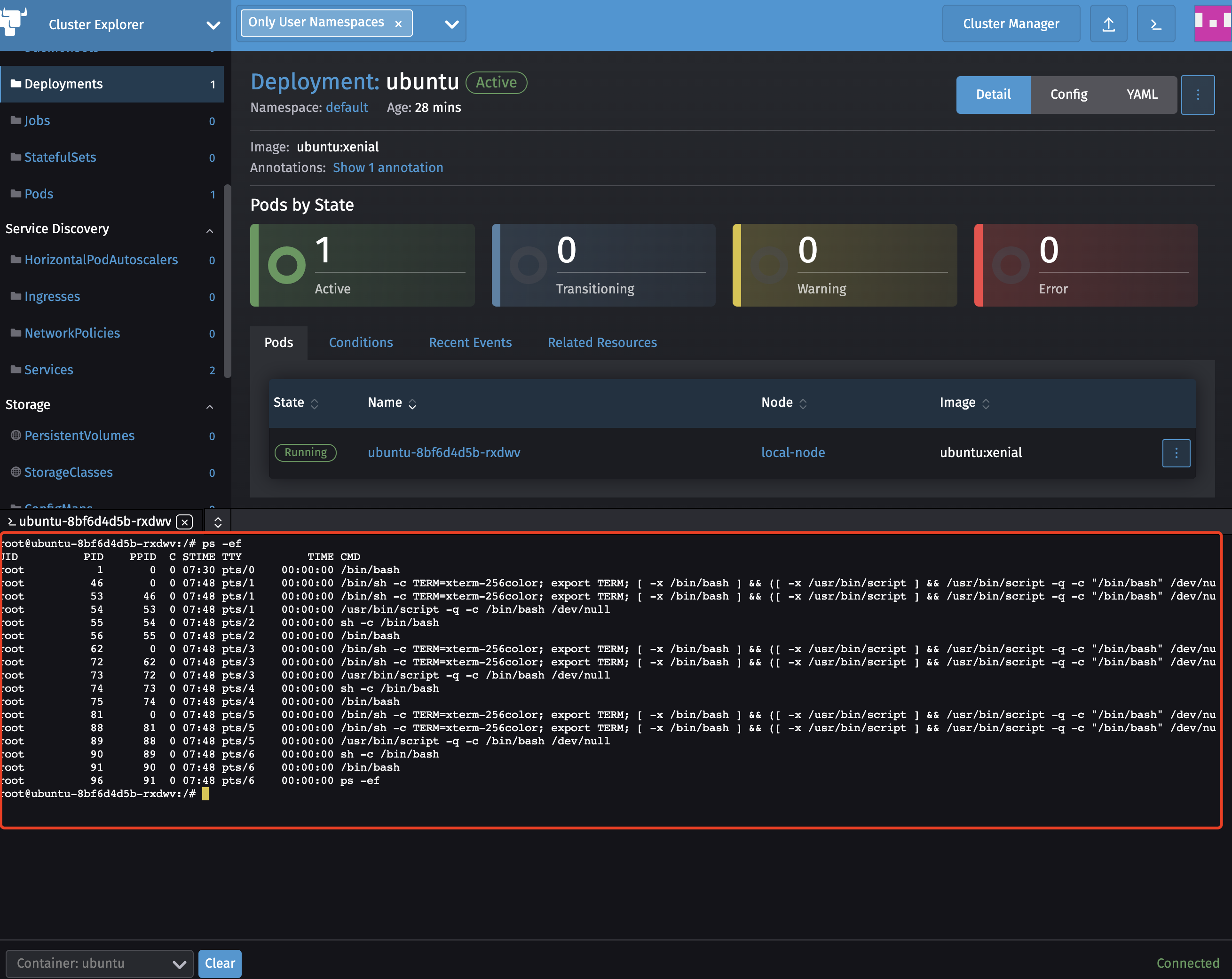 Resource Leak Caused By Pod Shell On Cluster Explorer Ui · Issue 35966 · Rancherrancher · Github