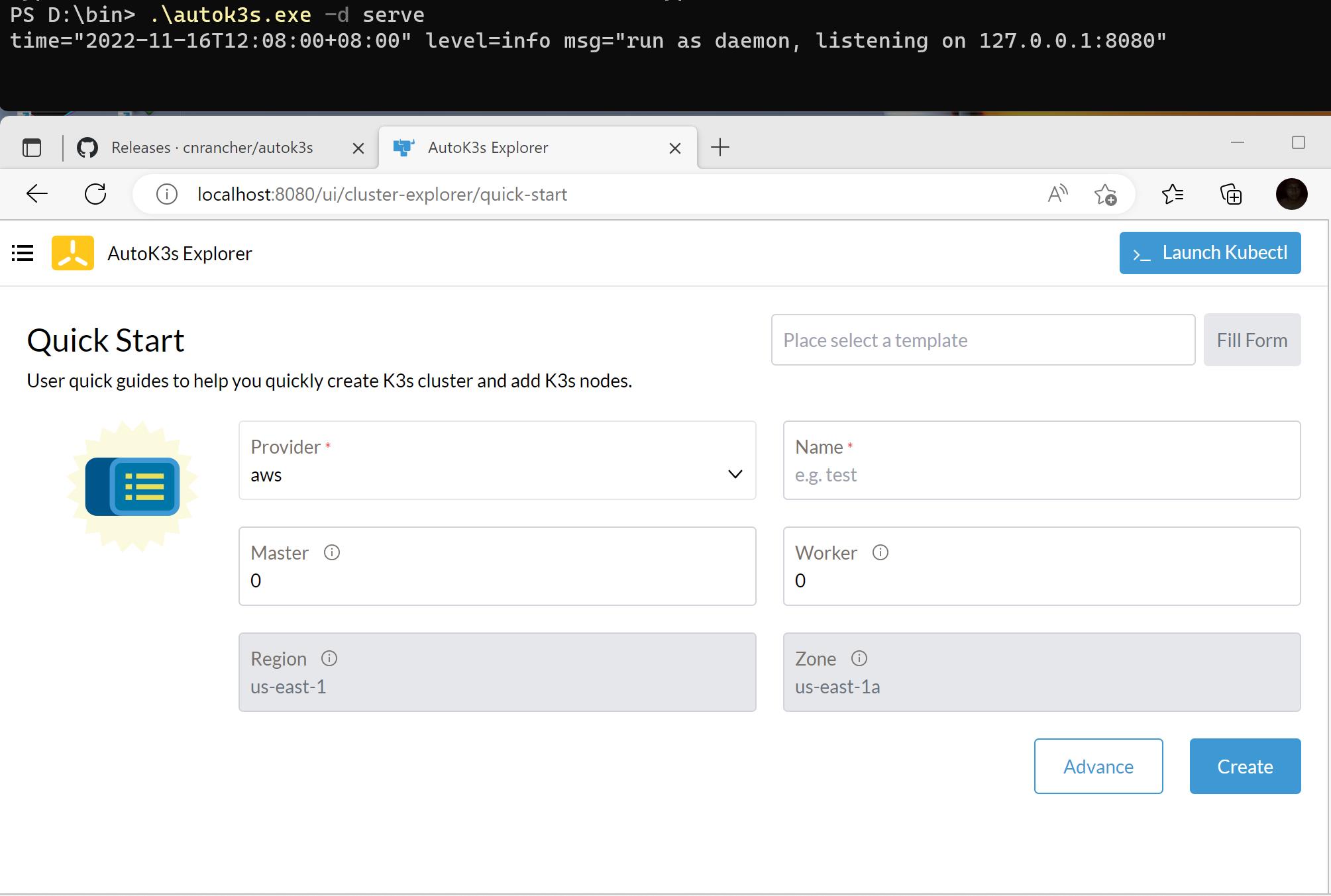 [BUG] Not working on Windows · Issue #520 · cnrancher/autok3s · GitHub