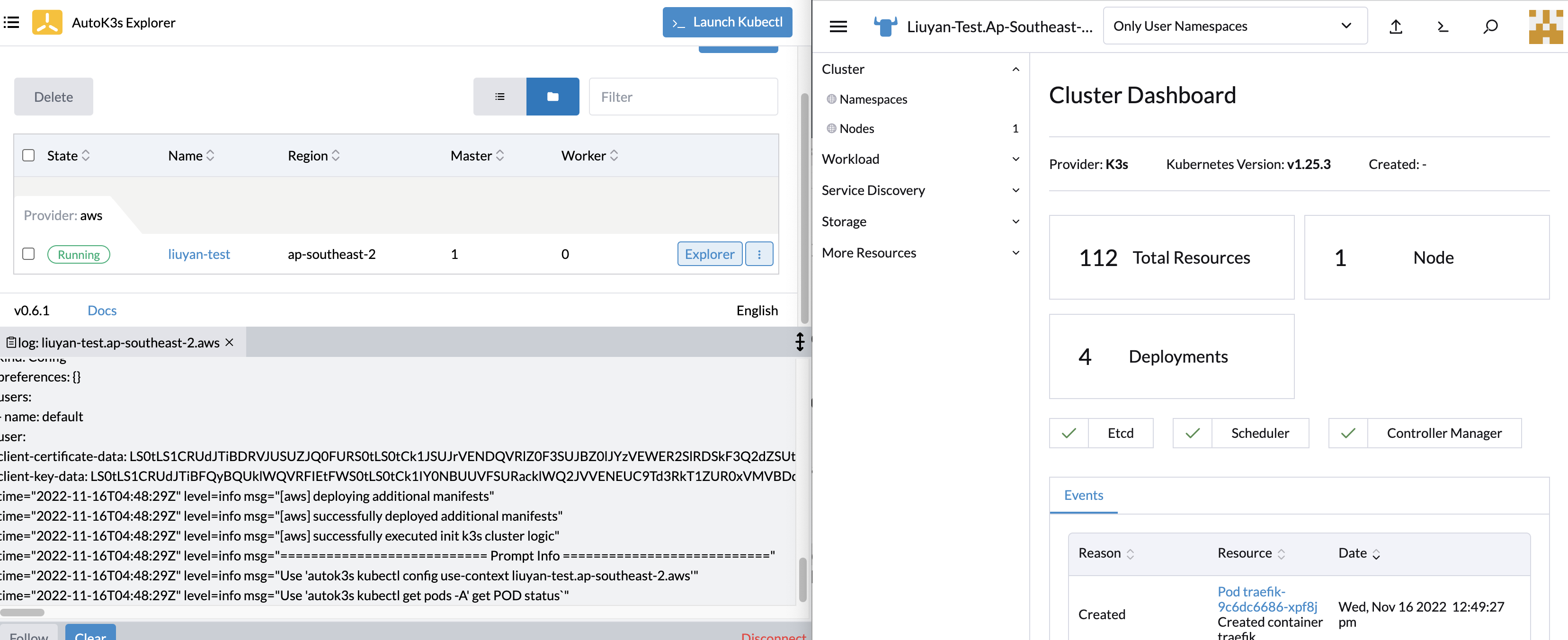 [BUG] access explorer ui error after enable explorer · Issue #527 · cnrancher/autok3s · GitHub