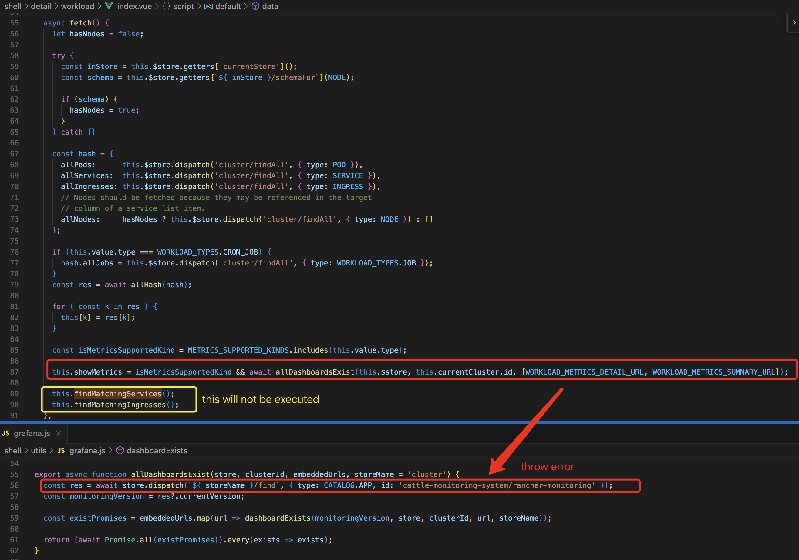 [BUG] Services related to deployment/statefulset are not displayed on rancher UI · Issue #8826 ...