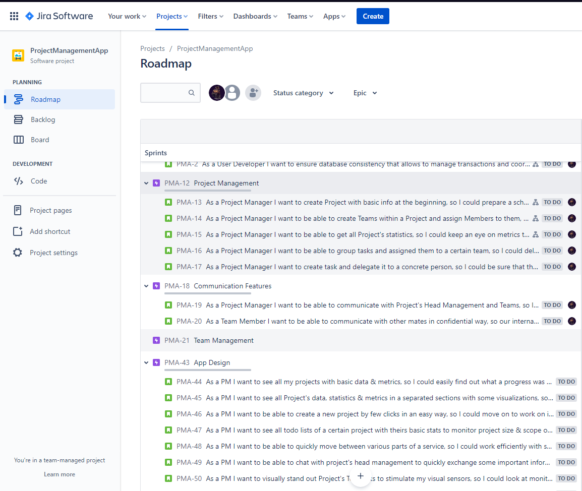 GitHub - pmro-dev/ProjectManagementApp