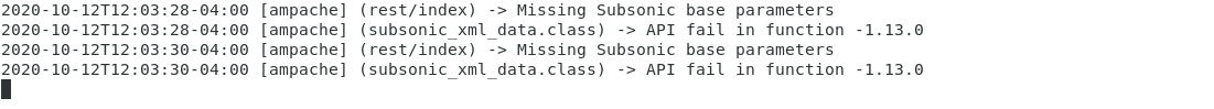 [ampache] (subsonic_xml_data.class) -> API fail in function -1.13.0 · Issue #2573 · ampache ...