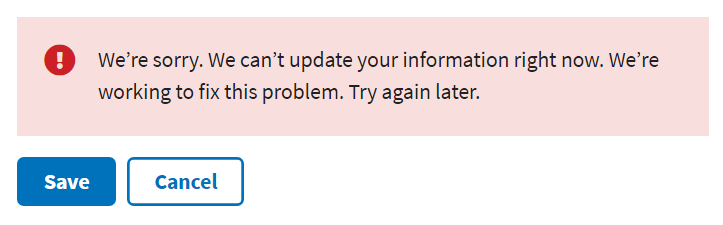Fe Profile Bug Adjust Placement Of In Line Error Alert And Text · Issue 49550 