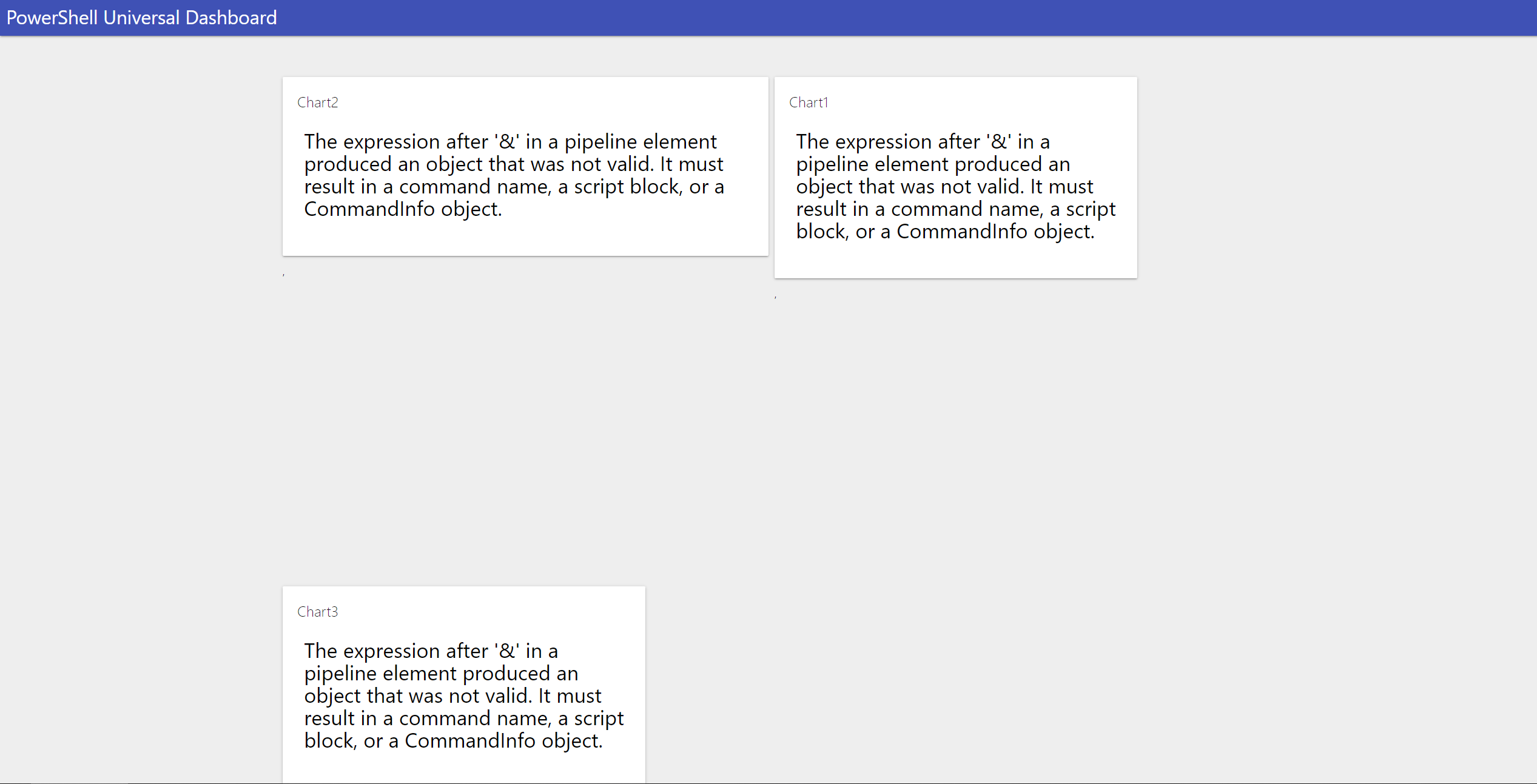 Grid Layout Not Working · Issue #1353 · ironmansoftware/universal-dashboard · GitHub