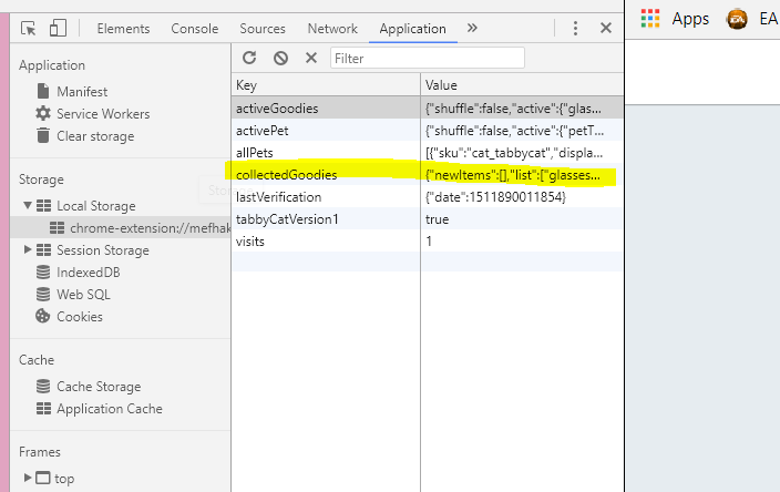 hack for the tabby cat chrome extension to unlock all the accessories ...