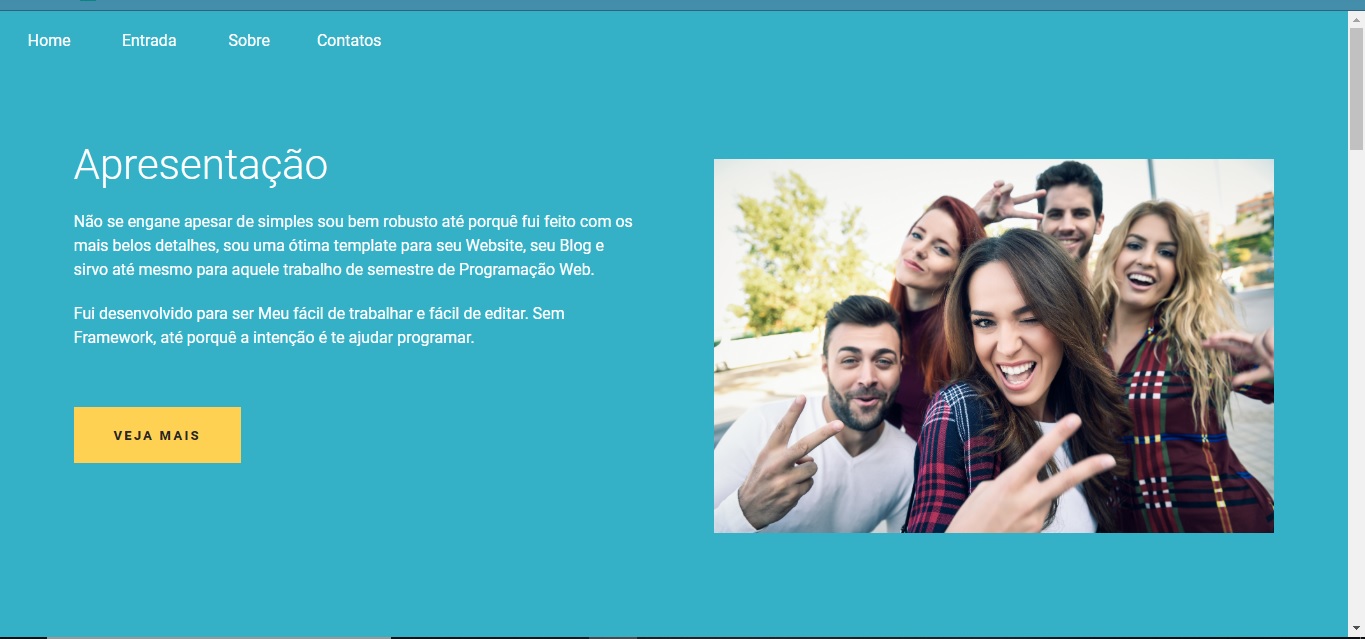 GitHub - Cleber4/Template_Responsivo_HTML5_CSS: Template Responsivo ...