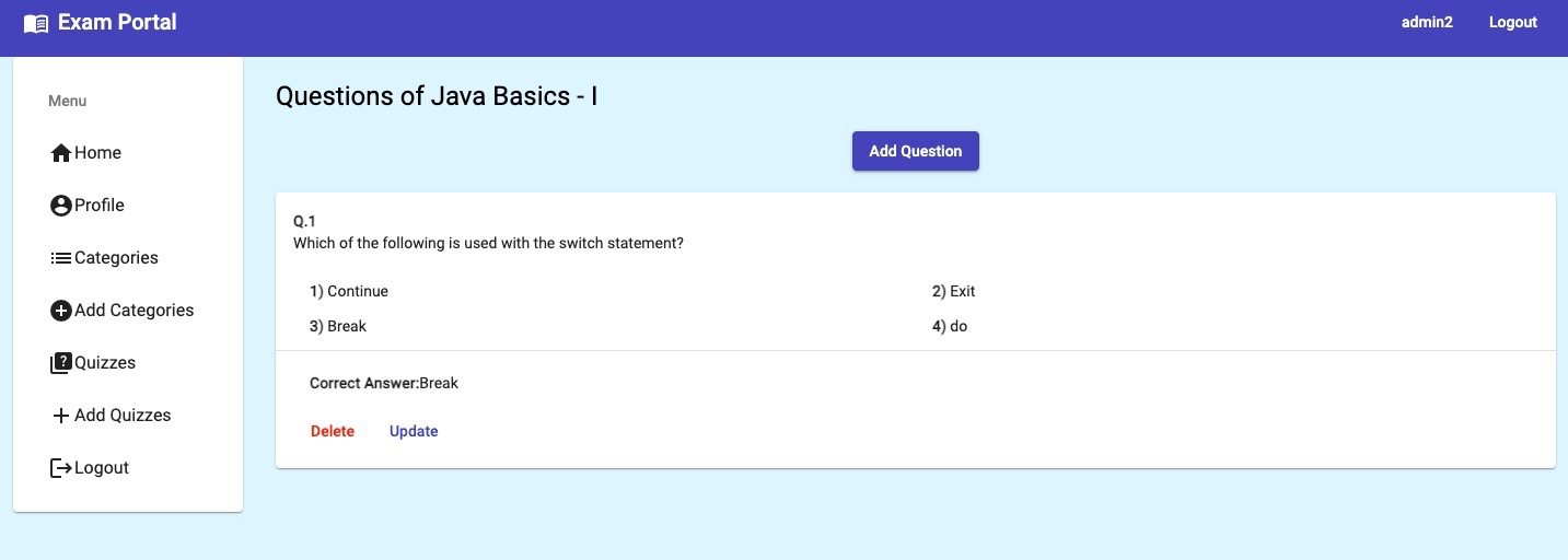 GitHub - neeru-1997/Exam-Portal-Frontend: Angular Frontend of the exam portal application.
