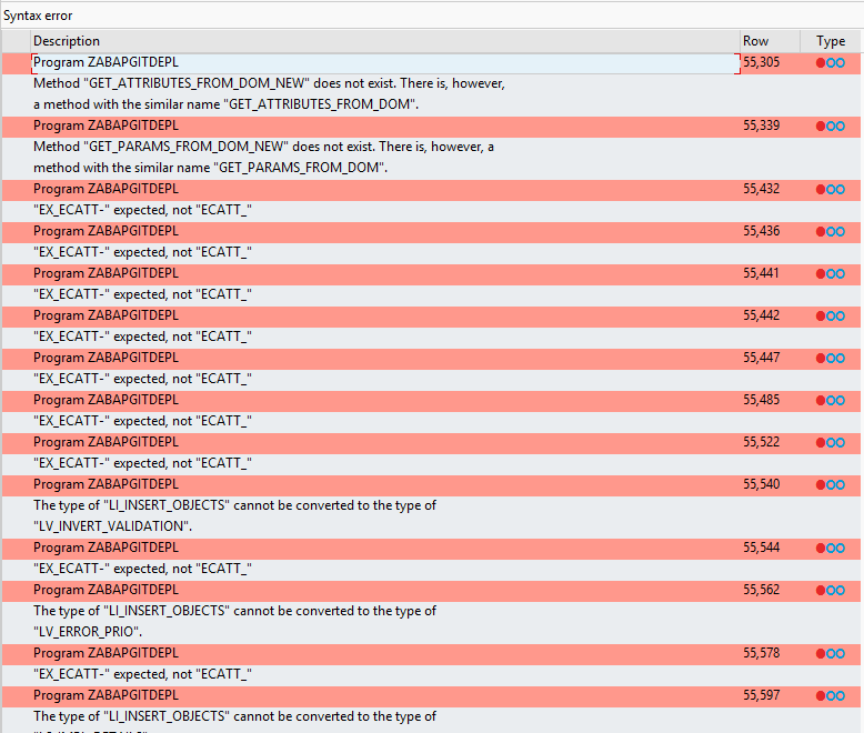 Method chaining syntax error in 702 (downport) · Issue #1775 · abapGit/abapGit · GitHub