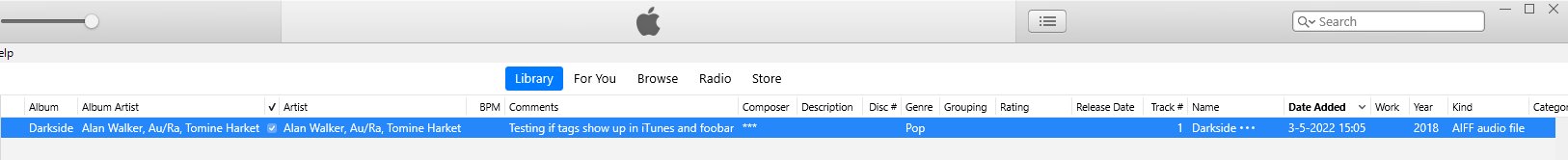 Unreadable tags in .AIFF files · Issue #109 · Marekkon5/onetagger · GitHub