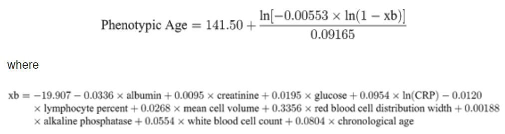 phenoage0 calculation · dayoonkwon BioAge · Discussion #7 · GitHub