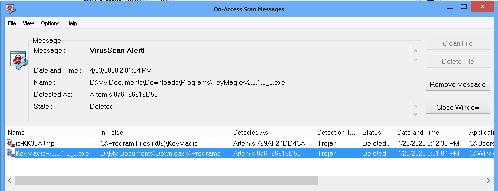 Artemis Virus is on your KeyMagic Program · Issue #94 · thantthet/keymagic · GitHub