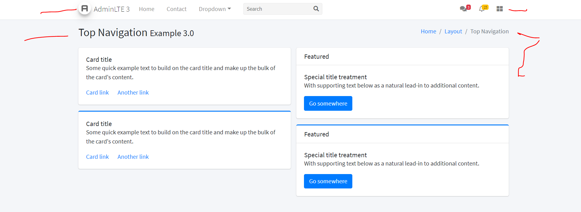 How to increase the width of the Top-Navbar-Layout · Issue #3688 · ColorlibHQ/AdminLTE · GitHub