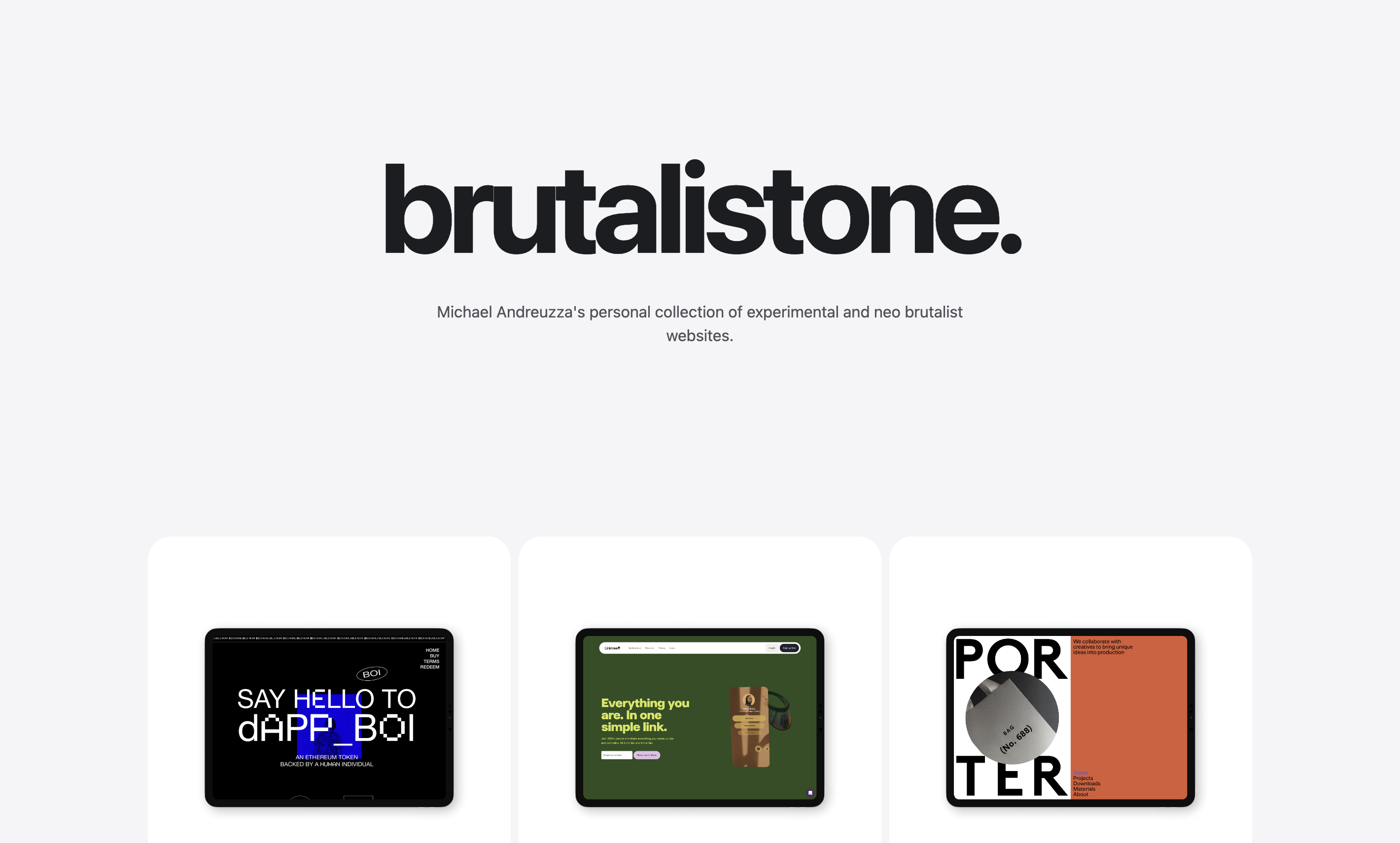 SHOWCASE: Brutalist One · Issue #314 · withastro/astro.build · GitHub