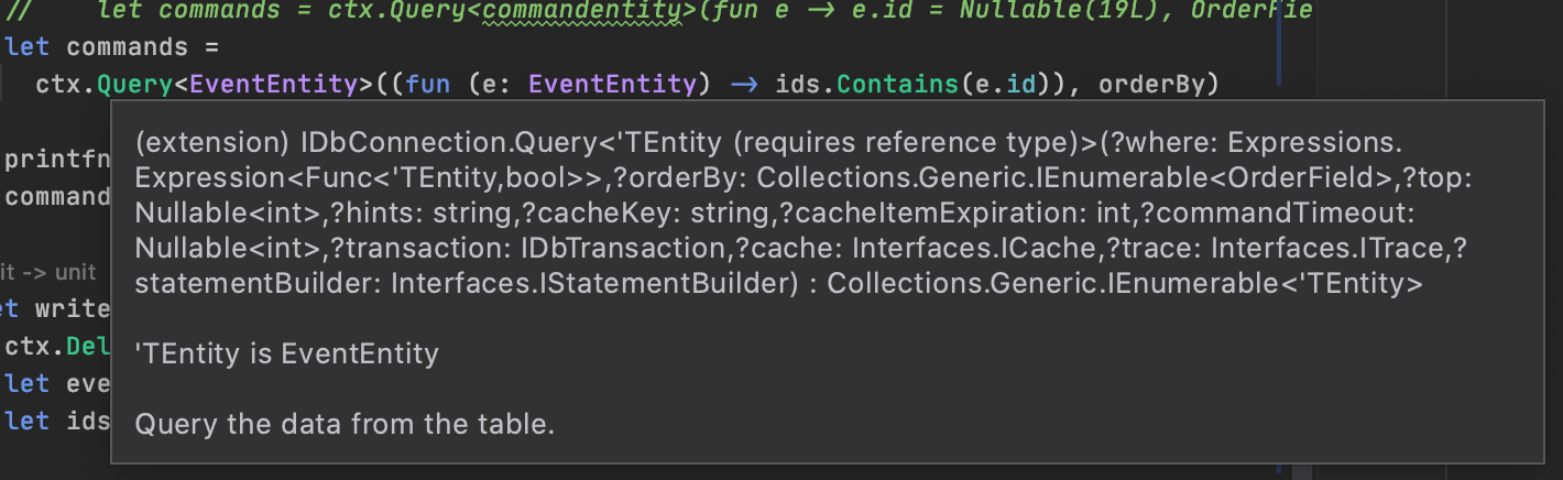 Question: OrderBy not working, sqlite? (F#) · Issue #570 · mikependon/RepoDB · GitHub