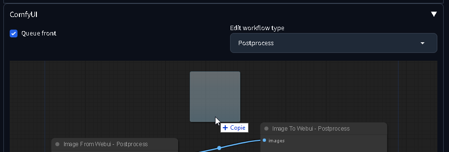 [Feature Request] Load specific ComfyUI workflow when drag and dropping ...