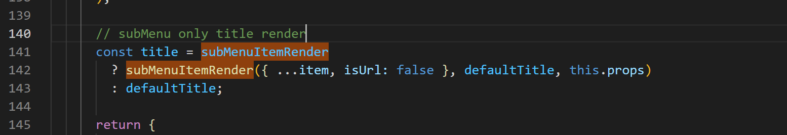 👑 [需求]希望submenuitemrender 也把this Props返回 · Issue 5213 · Ant Design Pro Components · Github