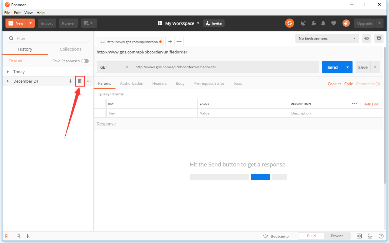 Deleting history group crashes the app · Issue #6378 · postmanlabs ...