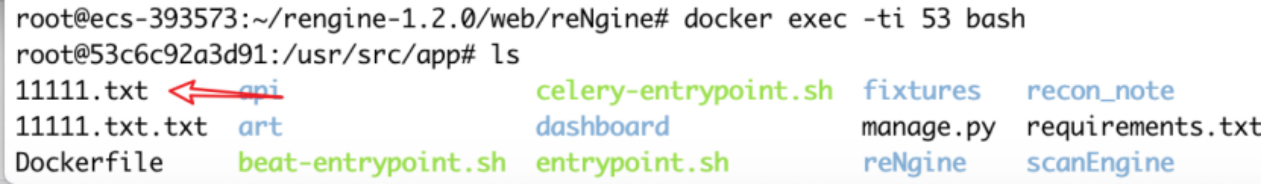 There is an OS Command Injection vulnerability in the scan engine function configuration of ...