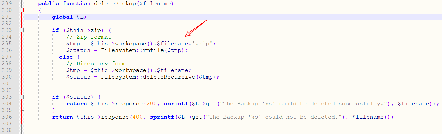 Arbitrary zip file deletion vulnerability in backup plugin · Issue #1246 · bludit/bludit · GitHub