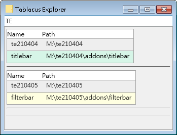 Tab list - problem and enhancement · Issue #262 · tablacus/TablacusExplorerAddons · GitHub