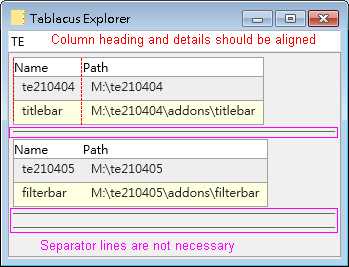 Tab list - problem and enhancement · Issue #262 · tablacus/TablacusExplorerAddons · GitHub