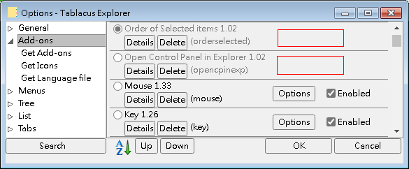 "Version ... is required." missing · Issue #528 · tablacus/TablacusExplorer · GitHub