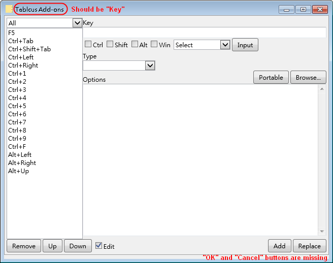 Ctrl+Click add-on "Options" link problems · Issue #72 · tablacus/TablacusExplorerAddons · GitHub