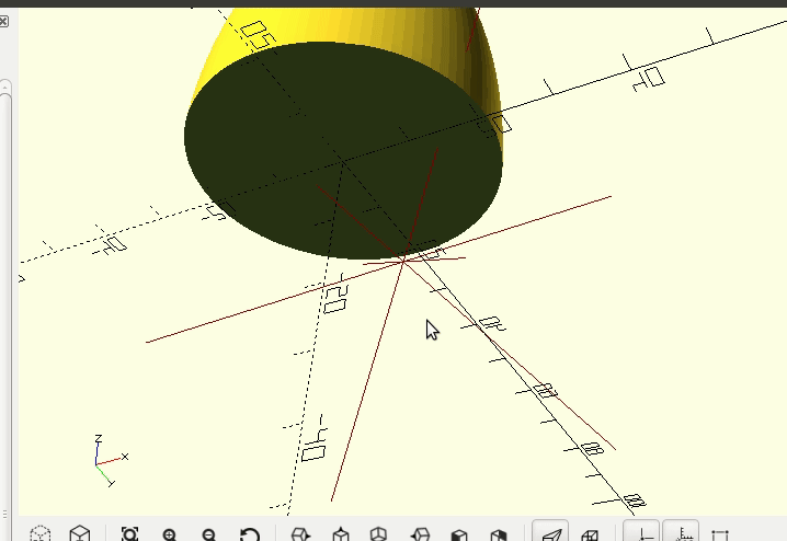 Parts that should be subtracted keep flashing up · Issue #3510 · openscad/openscad · GitHub