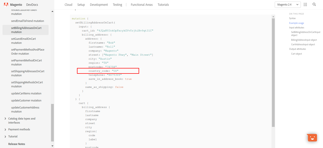 country_code is not consistent in customer address Graphql API · Issue #29467 · magento/magento2 ...