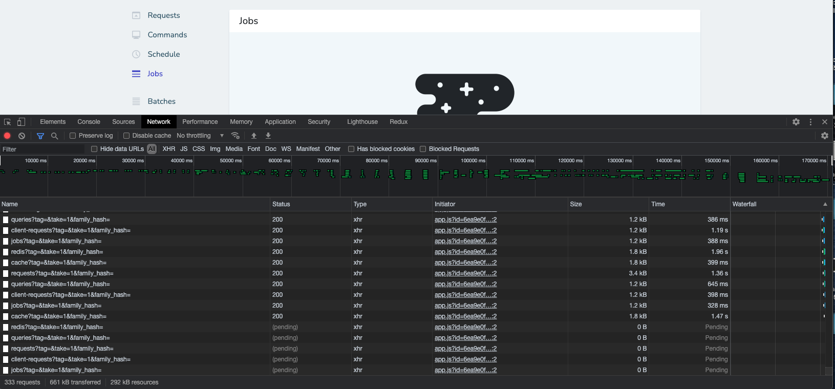 Frontend Request Polling Memory Leaks · Issue #1085 · laravel/telescope · GitHub