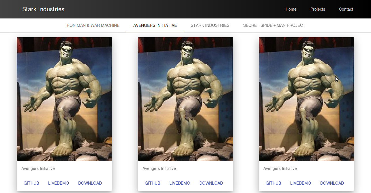 GitHub - MoCodeGitHub/IronMan: ReactJS - Exercise / Tony Stark a.k.a Iron Man's Portfolio ...