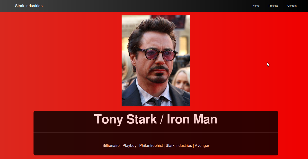 GitHub - MoCodeGitHub/IronMan: ReactJS - Exercise / Tony Stark a.k.a Iron Man's Portfolio ...