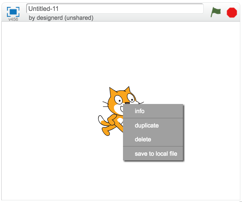 Context Menu · Issue #224 · scratchfoundation/scratch-gui · GitHub